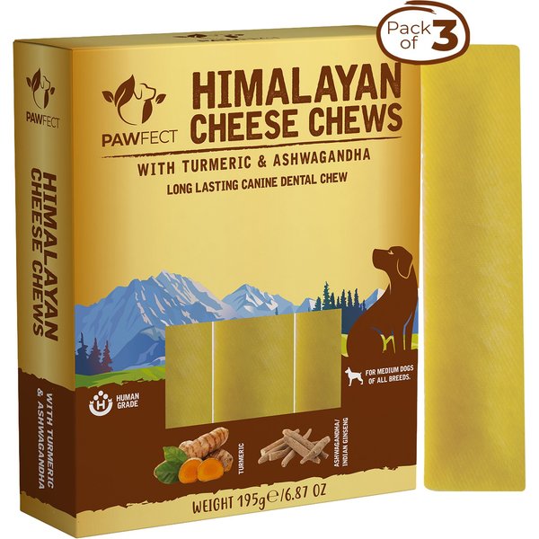 HIMALAYAN PET SUPPLY Himalayan Dog Chew Original Yak Cheese Dog Chews ...