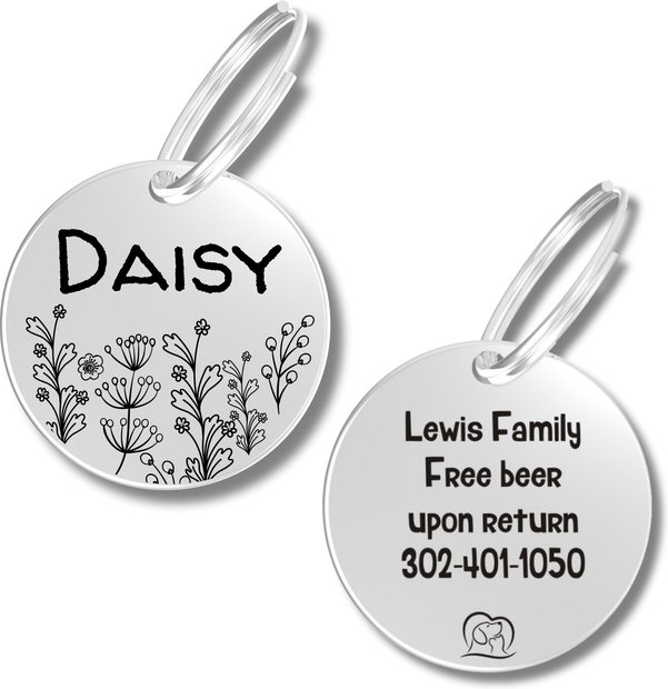 PERSONALIZED METAL DOG TAGS (Free Shipping) | Chewy