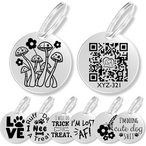 Temporarily Unavailable - PAWFUREVER Customizable QR Code Dog ID Tag ...