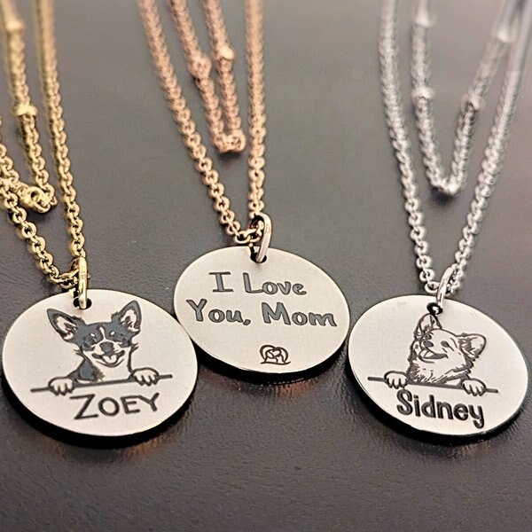 PAWFUREVER Personalized Dog Breed Memorial Necklace, Morkie, Silver ...