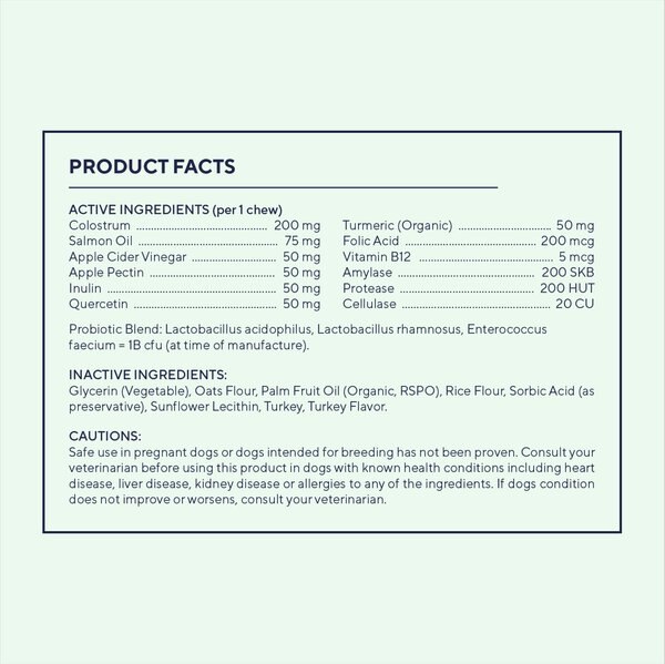 PAWFY Allergy & Immune Turkey Flavor Dog Supplement, 30 count - Chewy.com