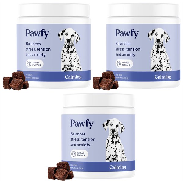 PAWFY Multivitamin Peanut Butter Flavor Supplement for Dogs, 90 count ...
