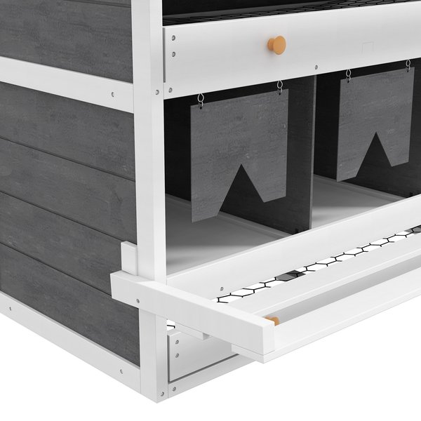 PAWHUT Chicken Nesting Boxes, Collection Trays & Perches - Chewy.com