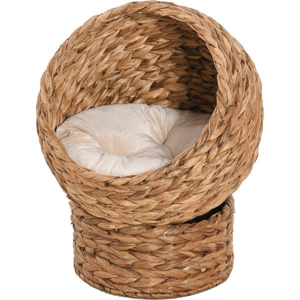 Out of Stock - SAM'S PETS Nala Wicker Cat Bed, Brown, Medium - Chewy.com