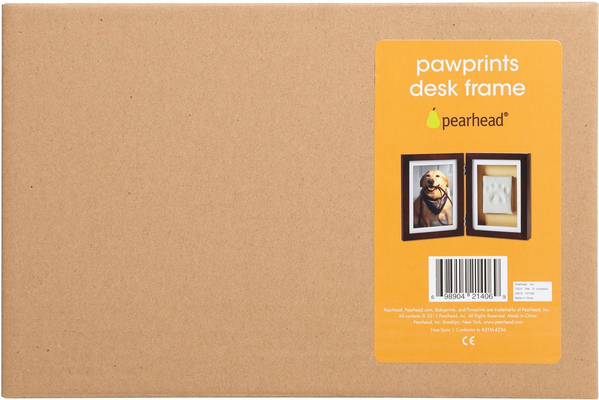 PEARHEAD Pawprints Dog & Cat Desk Frame, 4 x 6 in - Chewy.com