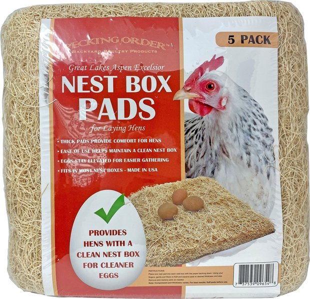 Chicken Bedding & Nesting Pads | Chewy