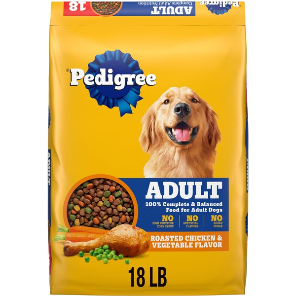 PEDIGREE Complete Nutrition Roasted Chicken & Vegetable Flavor Dog ...