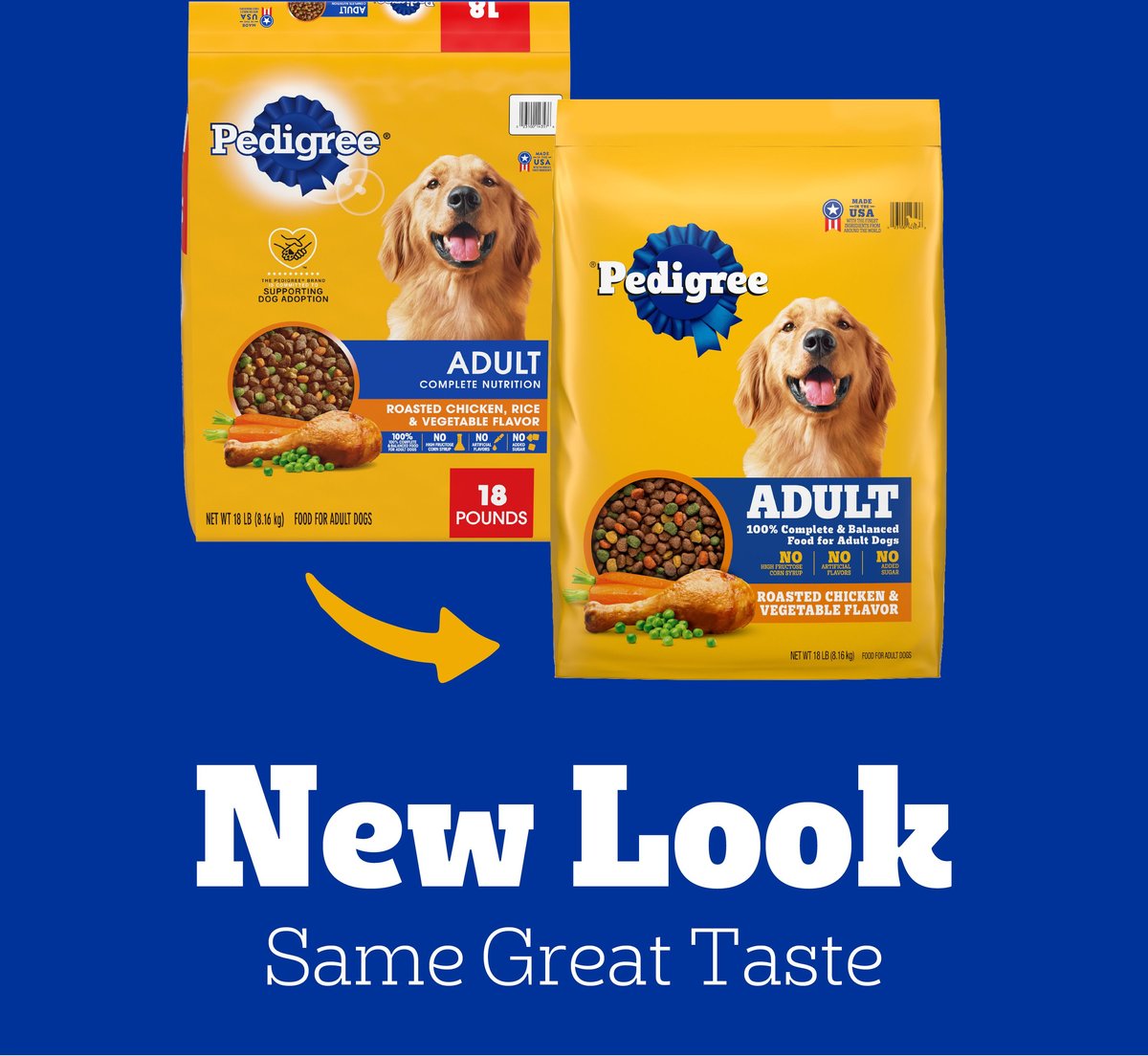PEDIGREE Complete Nutrition Roasted Chicken & Vegetable Flavor Dog ...
