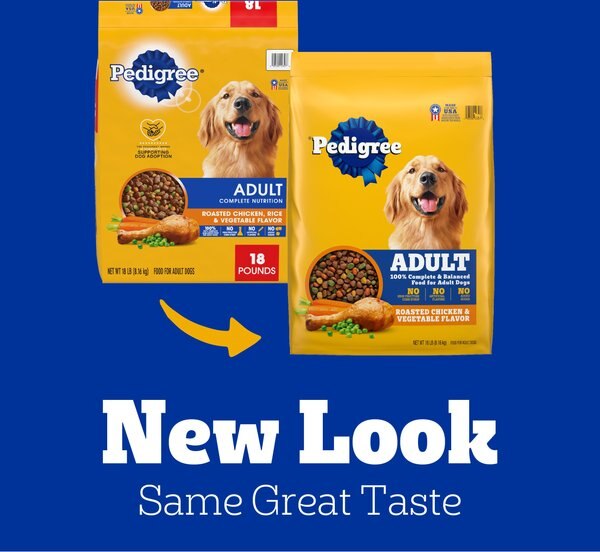 PEDIGREE Complete Nutrition Roasted Chicken & Vegetable Flavor Dog ...
