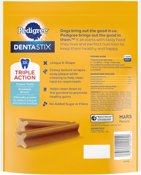 PEDIGREE Dentastix Mini Dental Dog Treats, 168 count - Chewy.com