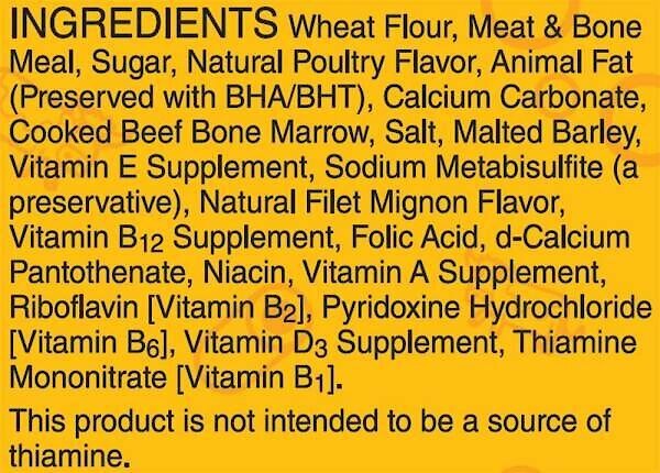 PEDIGREE Mini Marrobone Real Beef Flavor Biscuit Dog Treats, 15-oz bag ...