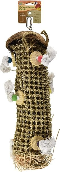 PENN-PLAX Bird Life Natural Weave Kabob Bird Toy - Chewy.com
