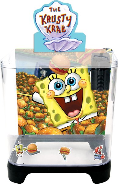 PENN-PLAX Officially Licensed SpongeBob SquarePants Fish Starter Kit ...