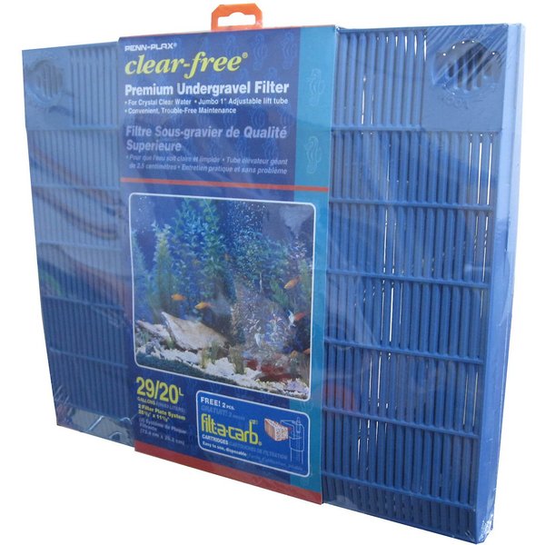 PENN-PLAX Premium Underground Aquarium Filter, 29-gal - Chewy.com