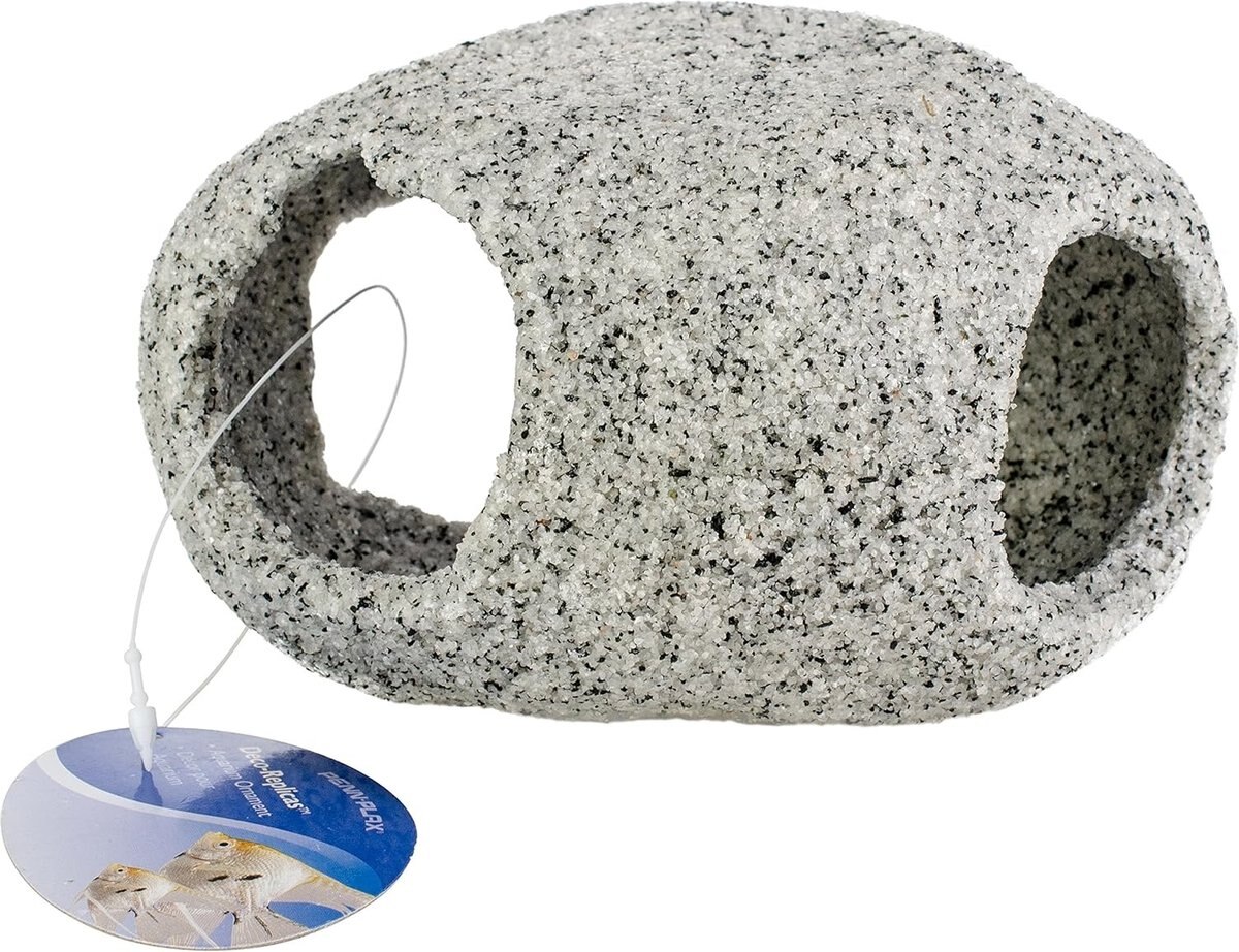 PENN-PLAX Stone Hideaway Aquarium Ornament, 1 count - Chewy.com