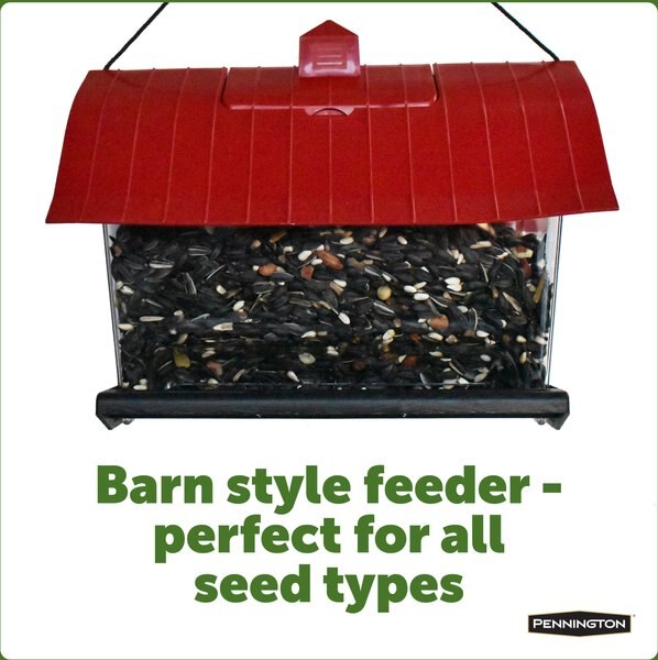PENNINGTON Country Barn Bird Feeder - Chewy.com