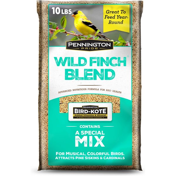 KAYTEE Waste Free Finch Blend Wild Bird Food, 8-lb bag - Chewy.com