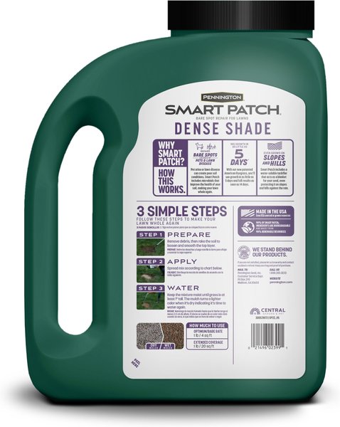 PENNINGTON Smart Patch Dense Shade Mix Dog Lawn-Treatment & Grass Saver ...