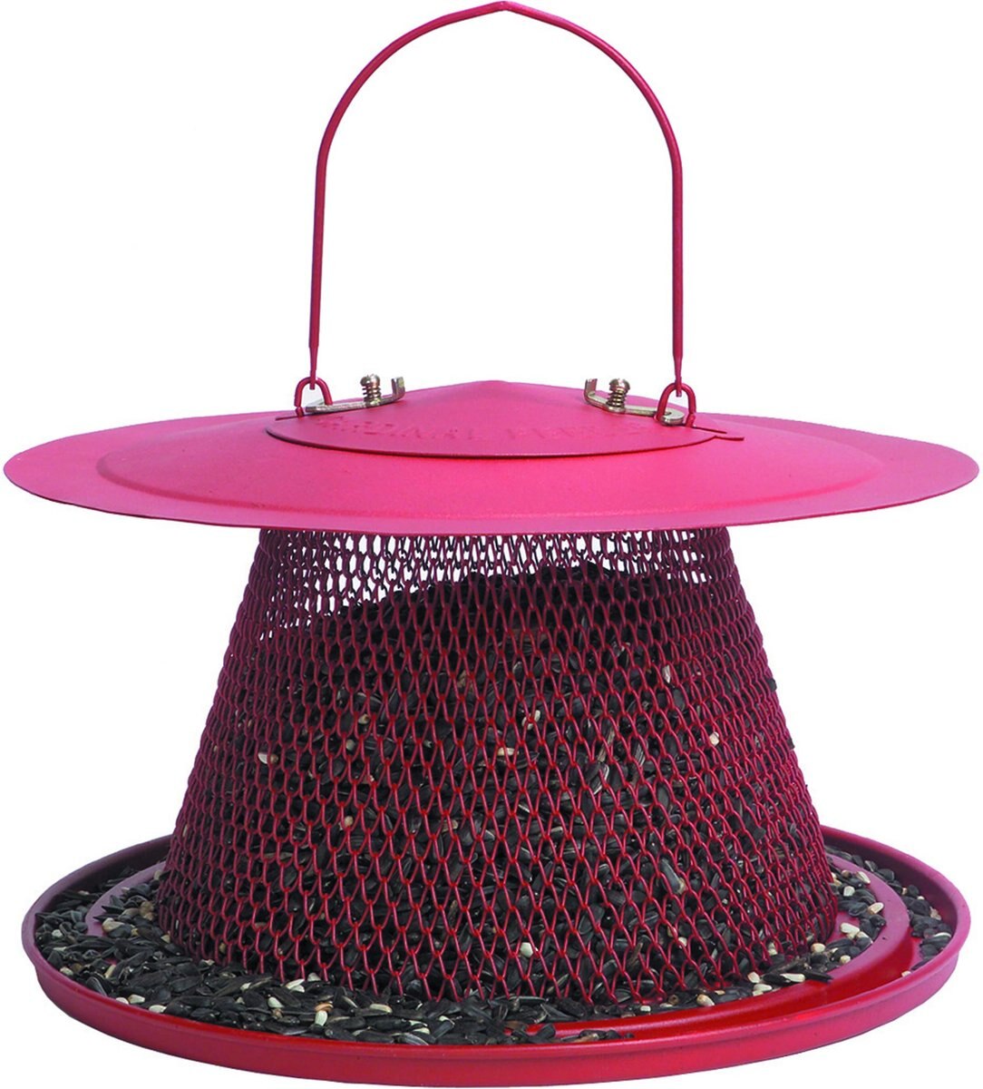 PERKY-PET Cardinal Wild Bird Feeder, Red - Chewy.com