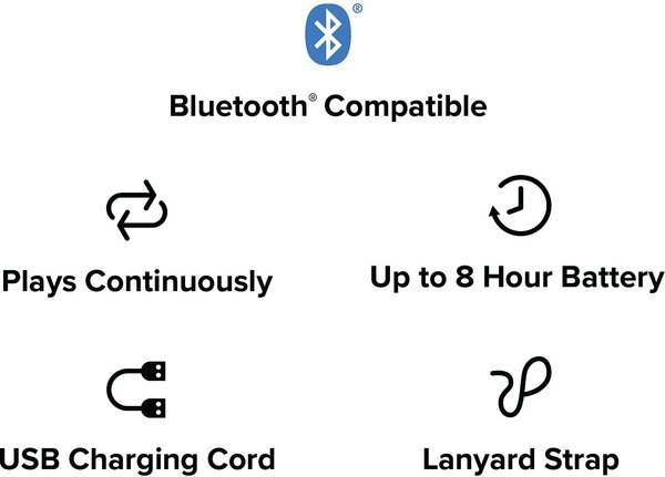 PET ACOUSTICS Pet Tunes Calming Music Dog Speaker - Chewy.com