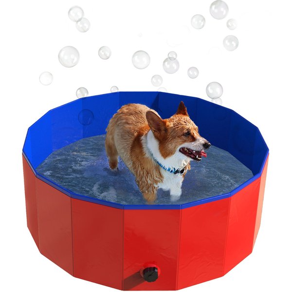 Out of Stock - KOPEKS Outdoor Portable Rectangular Dog Swimming Pool ...