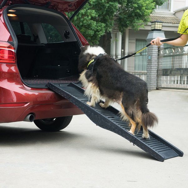 Out of Stock - PET ADOBE Nonslip with Raised Sides Dog Ramp, Black ...