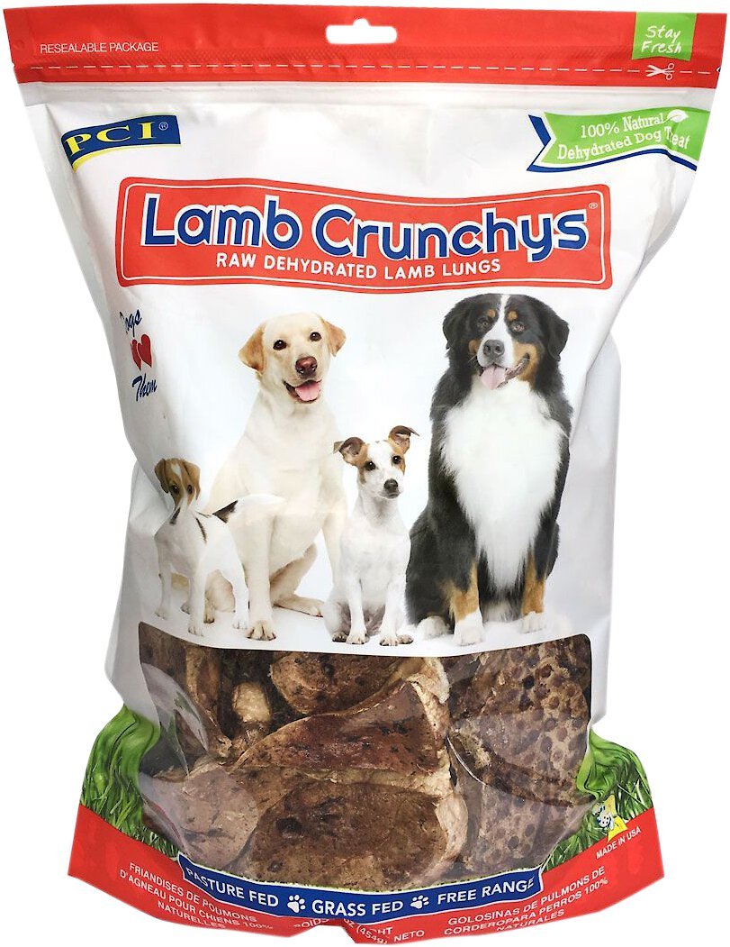 PET CENTER Lamb Crunchys Dog Treats, 16-oz bag - Chewy.com