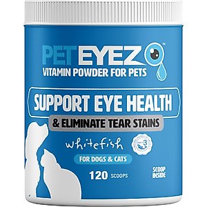 PET EYEZ Whitefish Vision & Tear Stain Powder Supplement for Dogs ...