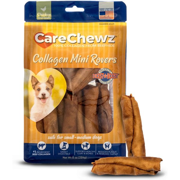 PET FACTORY CareChewz Collagen Slices Natural Flavored Chewy Dog Treats ...