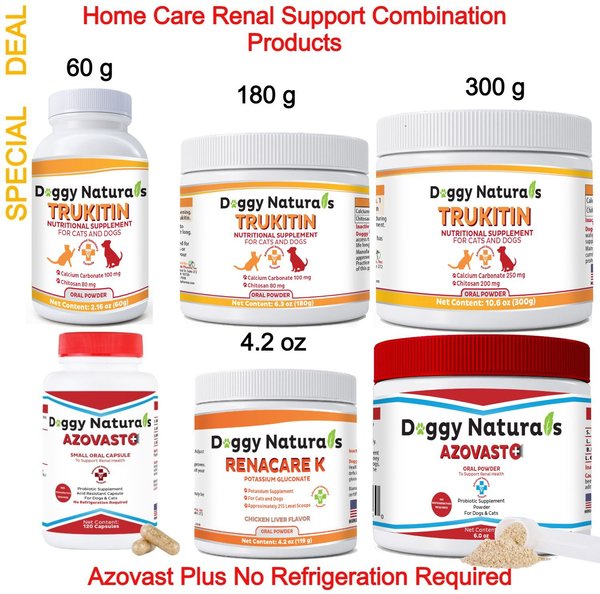 PET HEALTH PHARMA Azovast Plus Capsule Kidney Supplement for Dogs ...