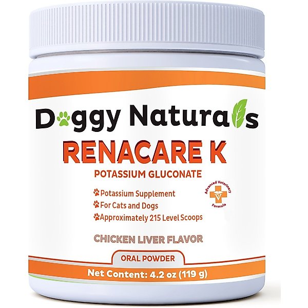 VETOQUINOL Renal K+ Gel Kidney Supplement for Cats & Dogs, 5-oz tube ...