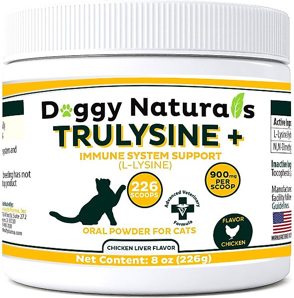 PET HEALTH PHARMA Trulysine & Immune Support Oral Powder Cat Supplement ...