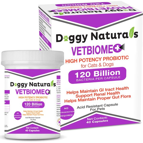 PET HEALTH PHARMA Vetbiome Plus High Potency Probiotics for Dog & Cat ...