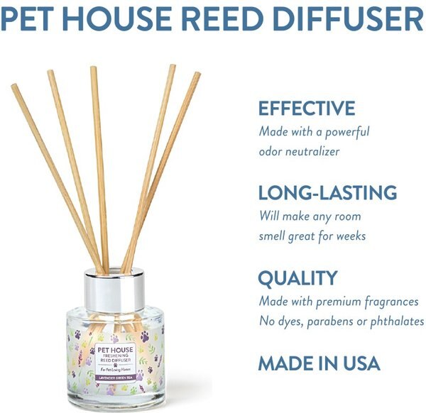 PET HOUSE Lavender Green Tea Reed Diffuser, 1.6-fl oz bottle - Chewy.com