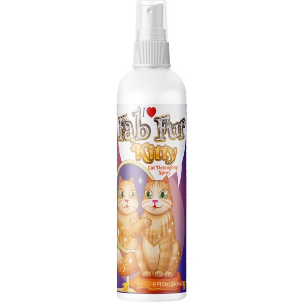 PET MASTERMIND Fab Fur Kitty Detangling Cat Spray, 8-fl oz bottle ...
