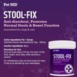 PET MD Stool-Fix Powdered Clay Anti Diarrhea Treatment for Upset ...