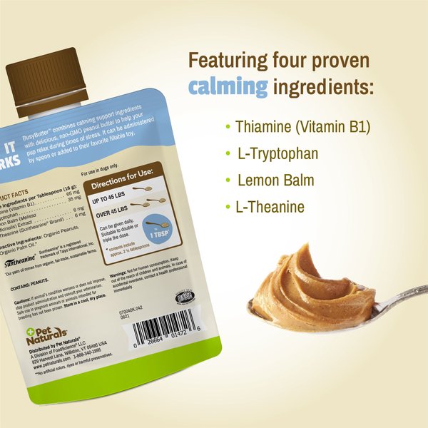 PET NATURALS BusyButter Easy Squeeze Peanut Butter Flavored Paste ...