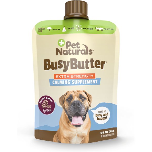 PET NATURALS BusyButter Extra Strength Peanut Butter Flavored Paste ...