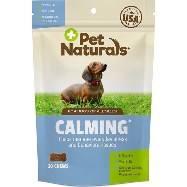 VET'S BEST Comfort Calm Chicken Flavored Soft Chews Calming Supplement ...
