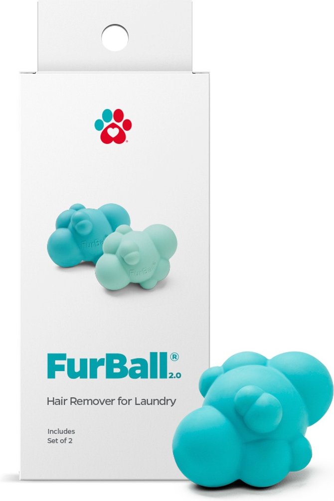 PET PARENTS FurBall 2.0 Laundry Cat & Dog Fur & Hair Remover, 2 count - Chewy.com