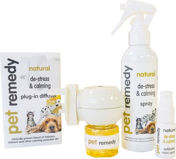 PET REMEDY Natural De-Stress & Calming Plug-In Diffuser for Cats & Dogs ...