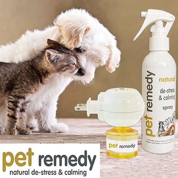 PET REMEDY Natural De-Stress & Calming Plug-In Diffuser for Cats & Dogs ...