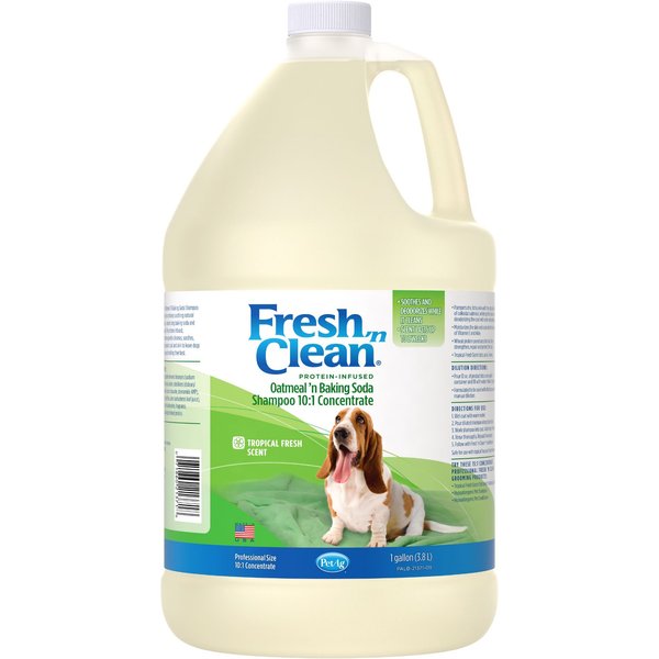 PETAG Fresh 'N Clean Scented Dog Shampoo, Classic Fresh Scent, 1-gal ...