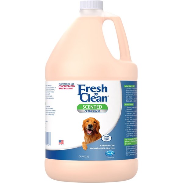 STAZKO Anti-Static & Dematting Conditioning Dog & Cat Spray, 1-gal ...