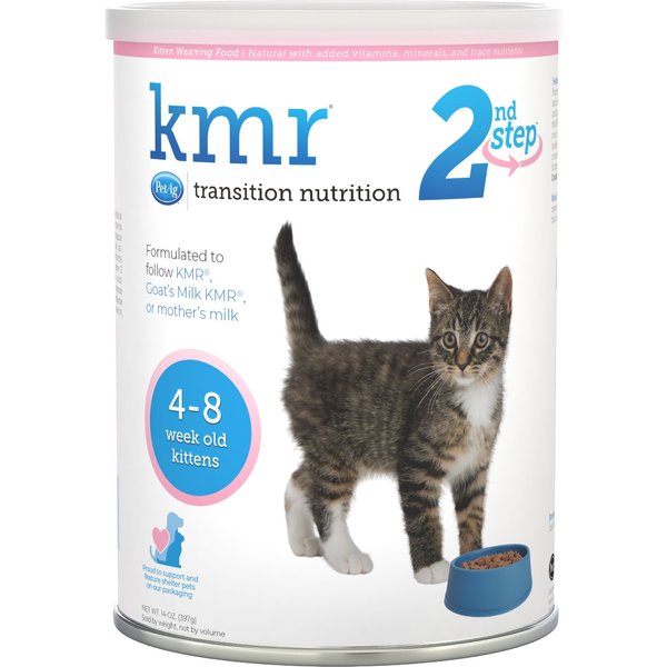 PETAG KMR 2nd Step Kitten Weaning Food, 14-oz can - Chewy.com