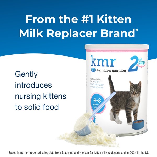 PETAG KMR 2nd Step Kitten Weaning Food, 14-oz can - Chewy.com