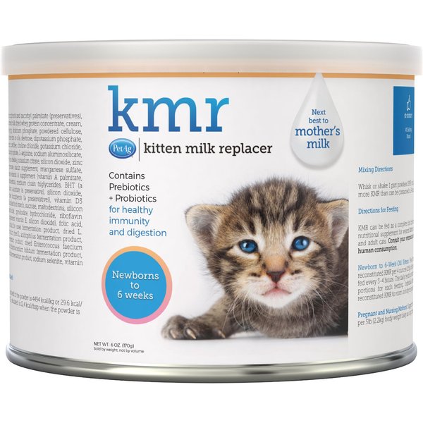 PetAg KMR Kitten Milk Replacer Powder (Free Shipping) | Chewy