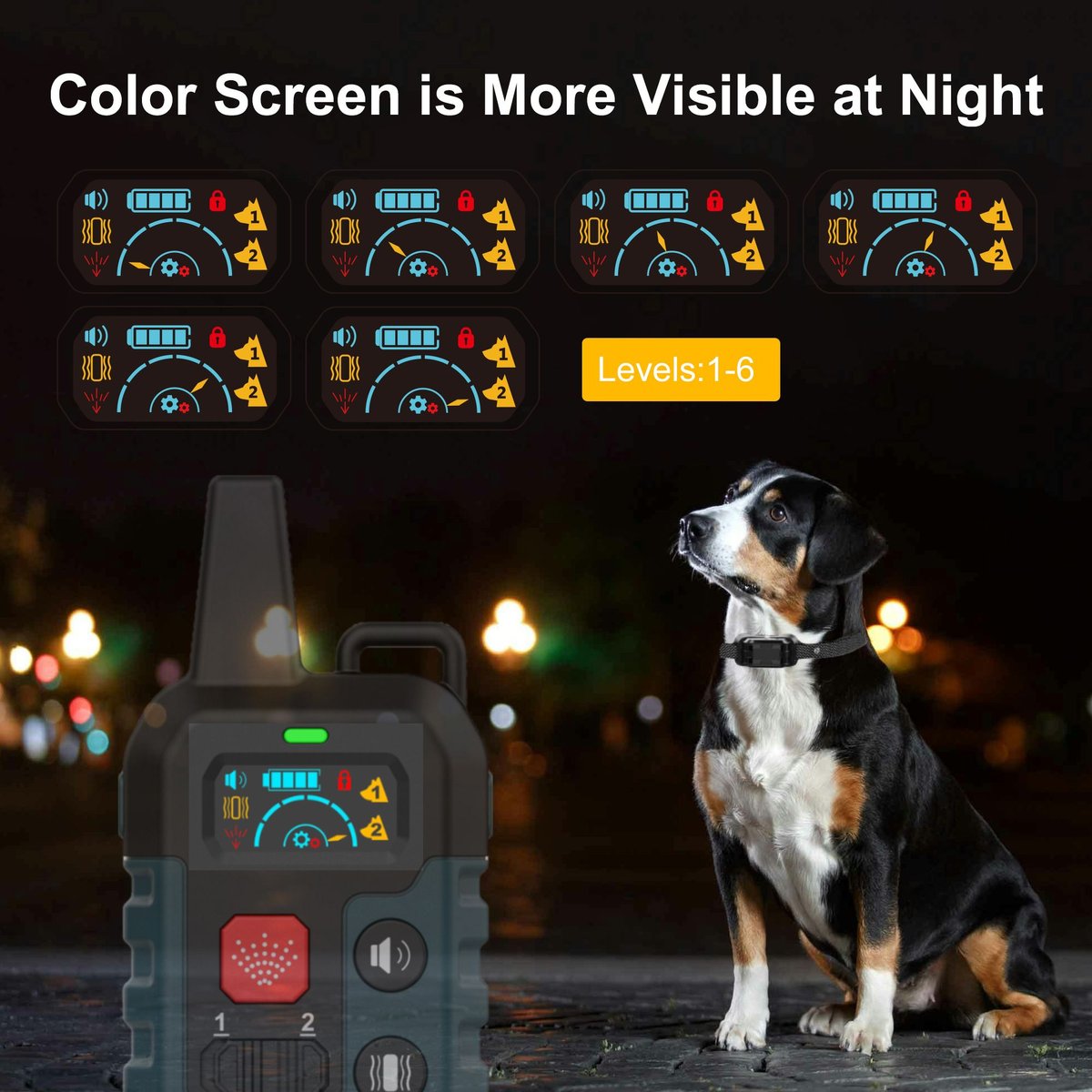 PETDIARY T510 Waterproof Deterrent Spray Rechargable Remote Dog ...