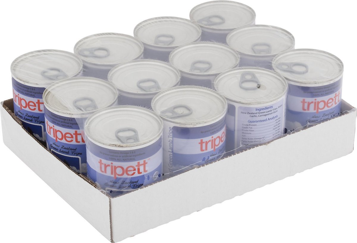PETKIND Tripett New Zealand Green Lamb Tripe Grain-Free Canned Dog Food ...