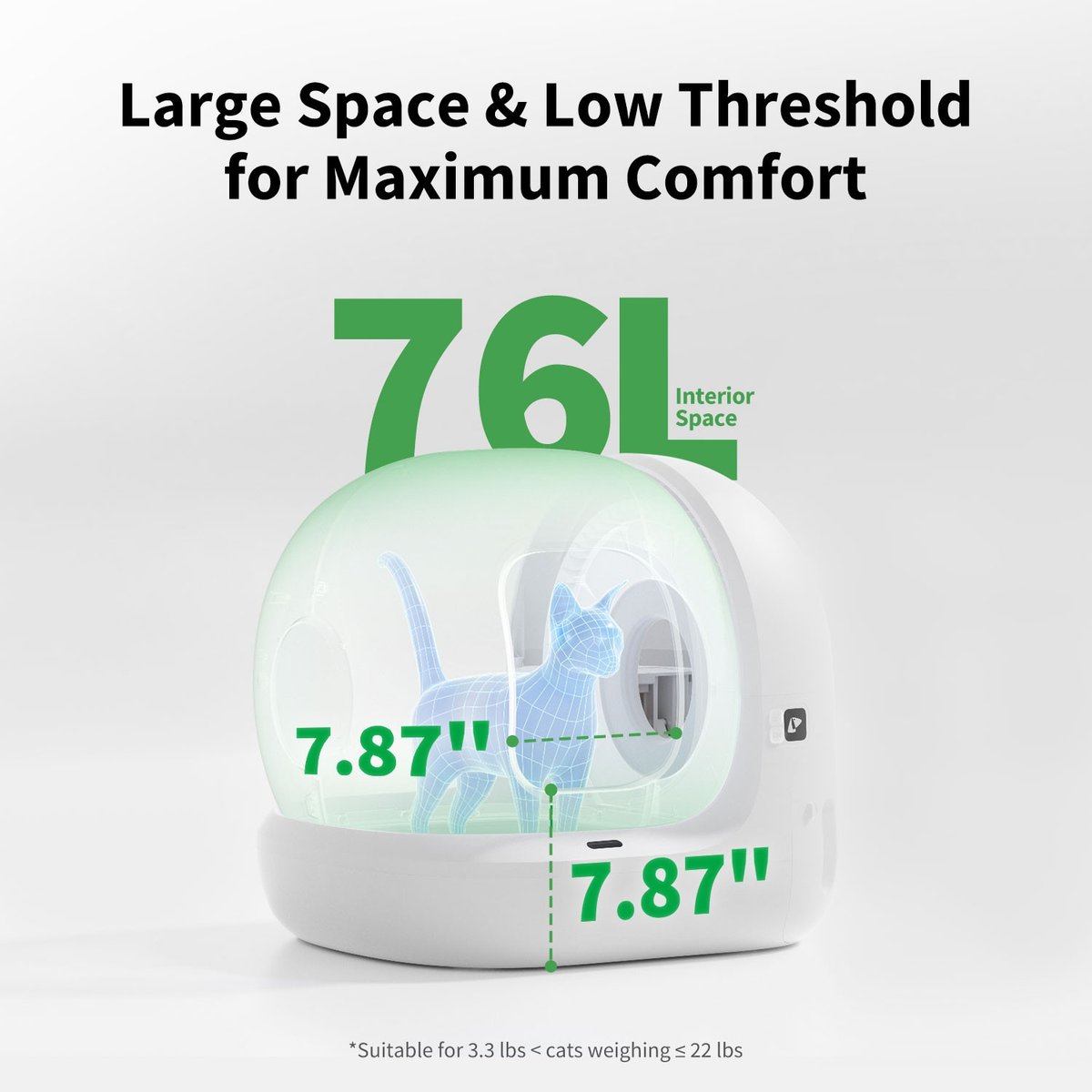 PETKIT PuraMax 2 Self Cleaning Cat Litter Box, White, X-Large: 24-in ...